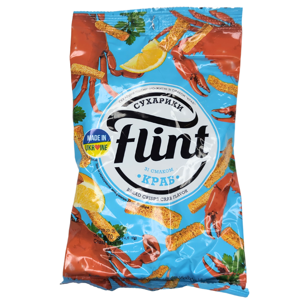 Flint Wheat-Rye Croutons with Crab Flavor – Lasoshi