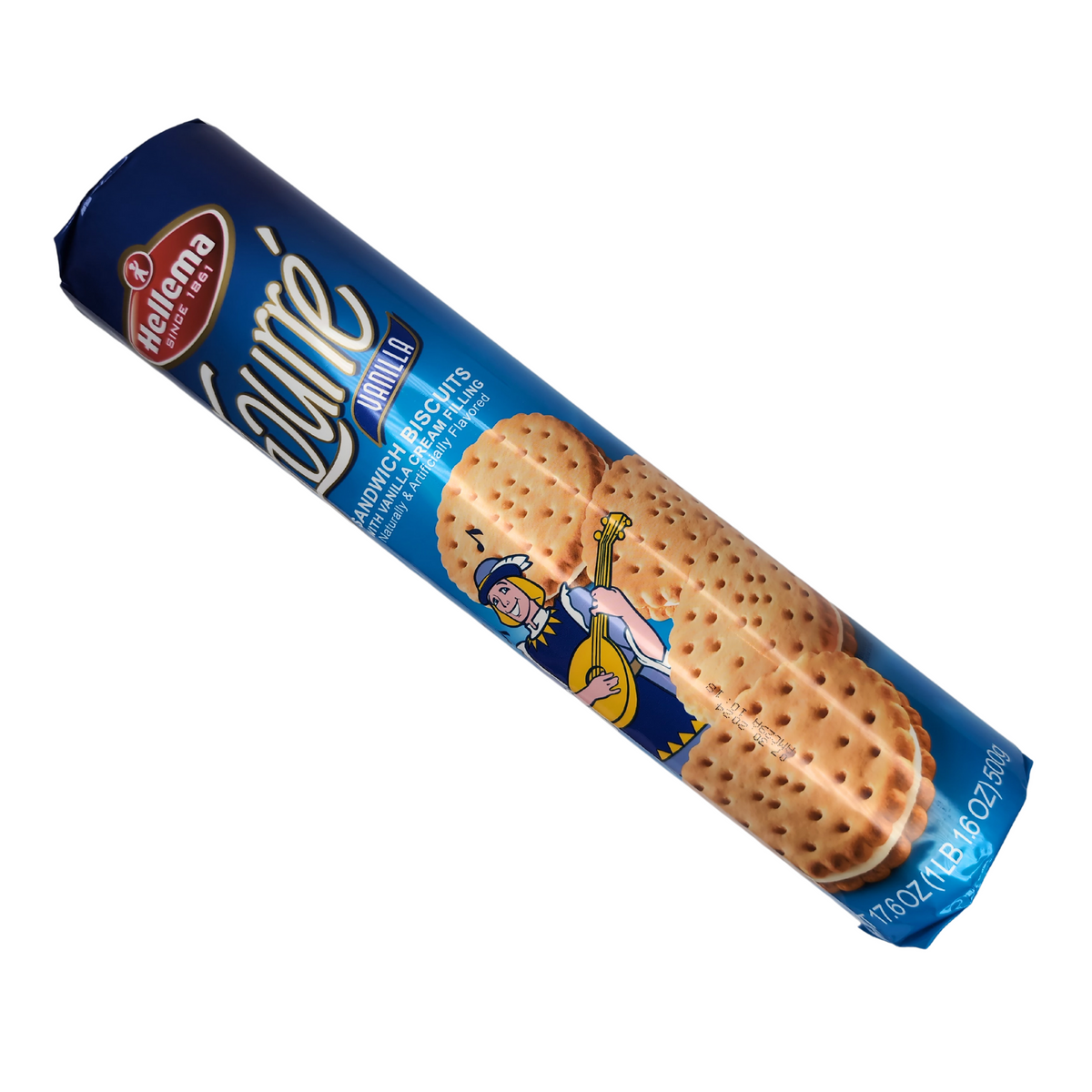 Hellema Fourre Cream Sandwich Biscuits - Vanilla – Lasoshi