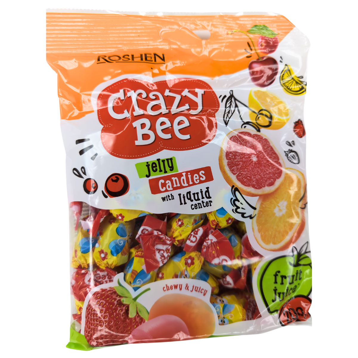 Roshen Crazy Bee Jelly Candies 200 g – Lasoshi